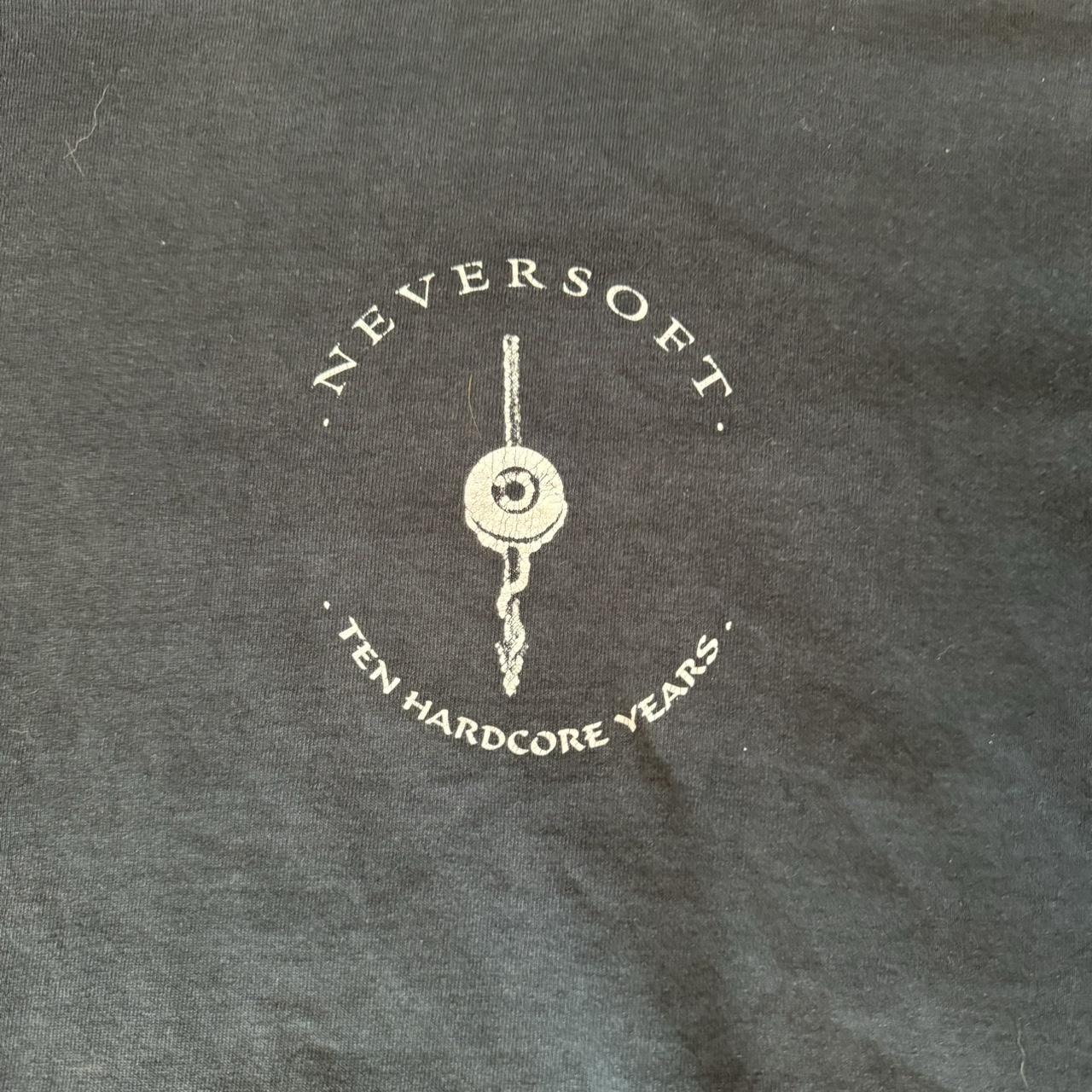Vintage neversoft gaming promo T-shirt with all tony... - Depop