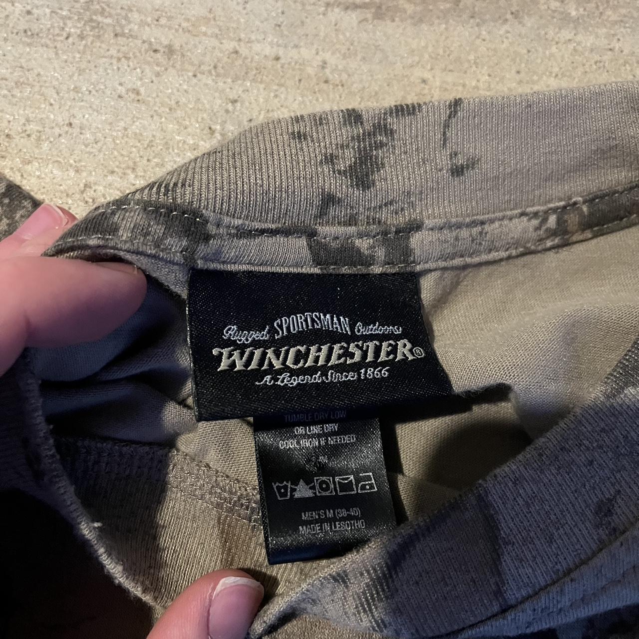 Vintage Winchester Camo Tee Shirt • size medium •... - Depop