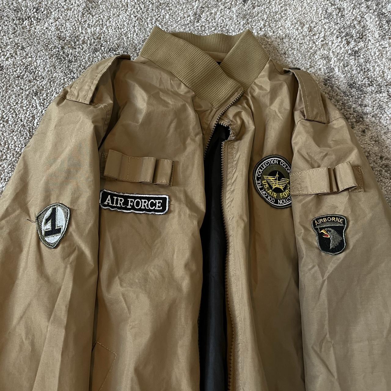 1994 U.S. Air Force Vintage Jacket • fits a size... - Depop