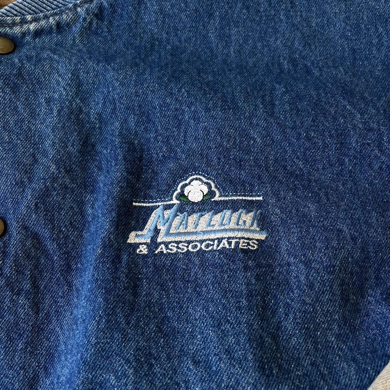 Vintage 90s Three Rivers Authentic Denim Work... - Depop