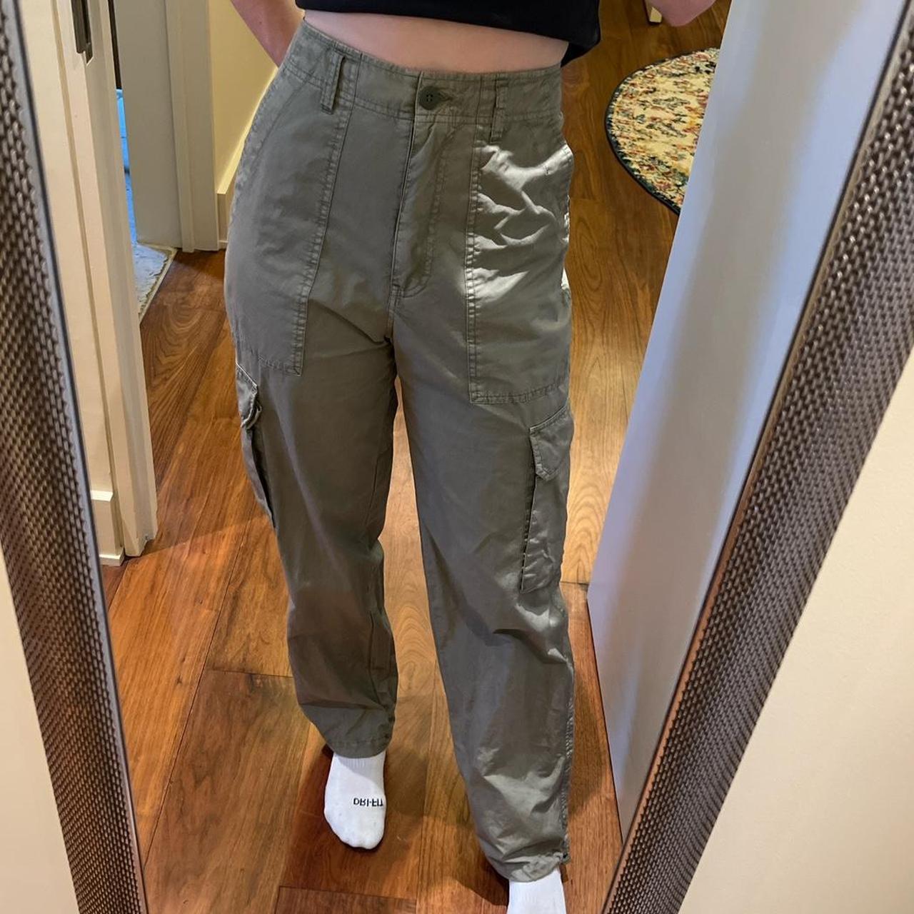 High rise army green Kith cargo pants. Amazing... | Depop