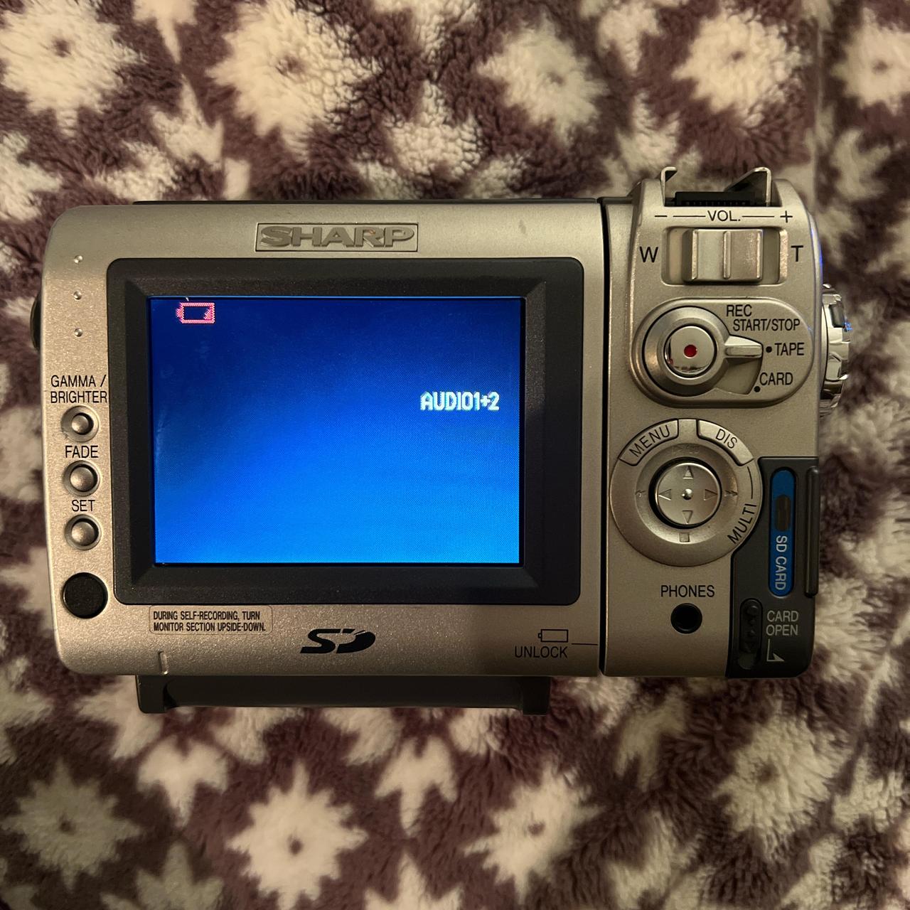 Sharp VL-NZ10 Digital Viewcam 2001 Mini DV and SD... | Depop