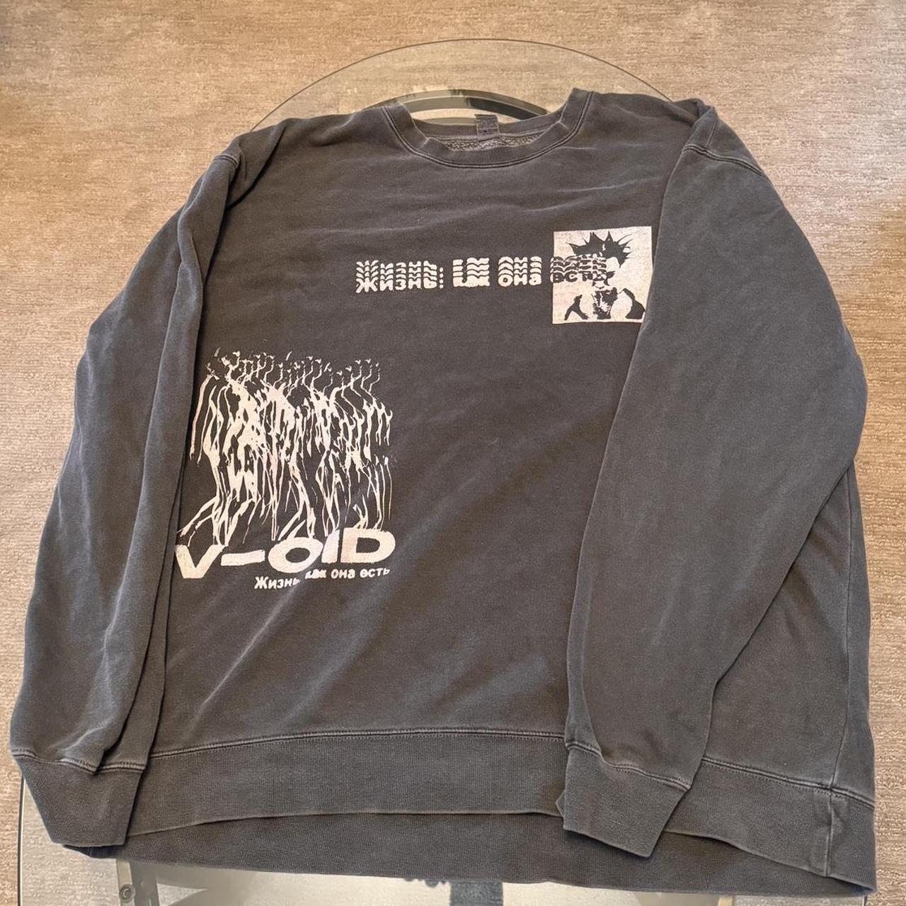 Black palms Void Sweater - Depop