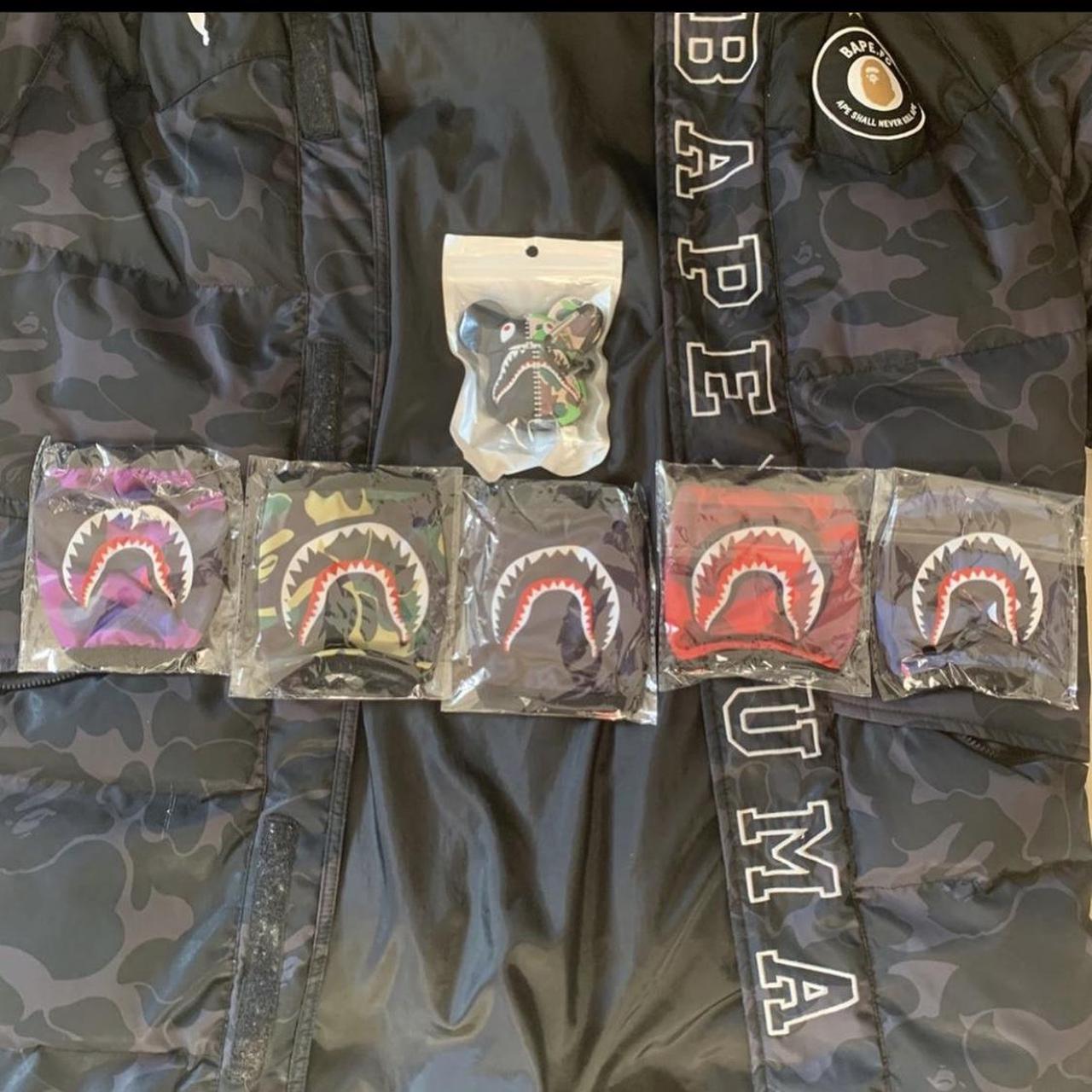 Bape Facemask in Camo Green Offering wonderful nose... - Depop