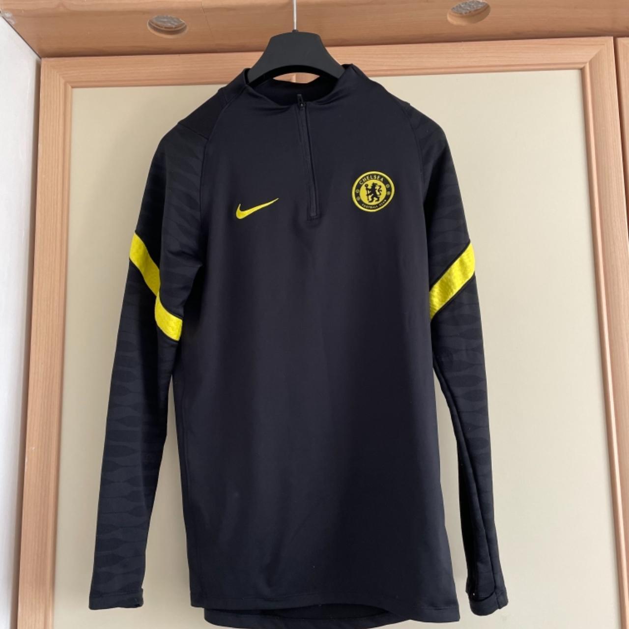Chelsea fc training top Chelsea fc training quarter... - Depop