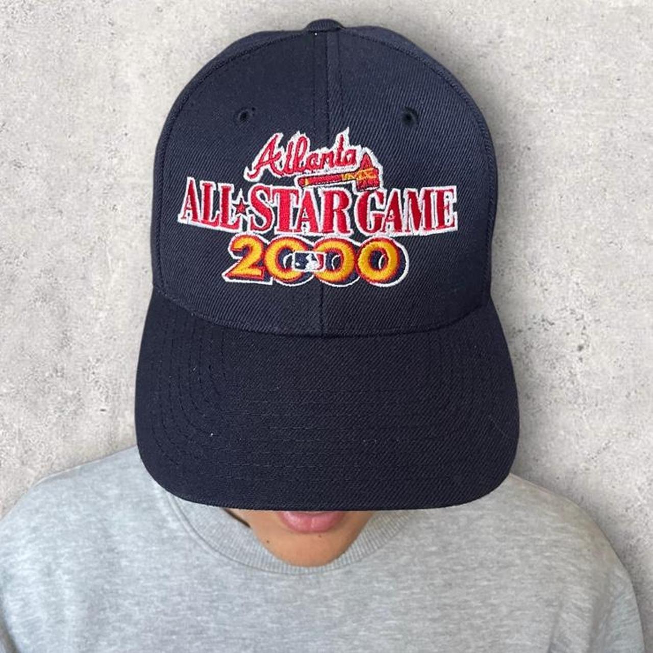 Vintage Atlanta Braves 2000 All Star Game Snapback... - Depop
