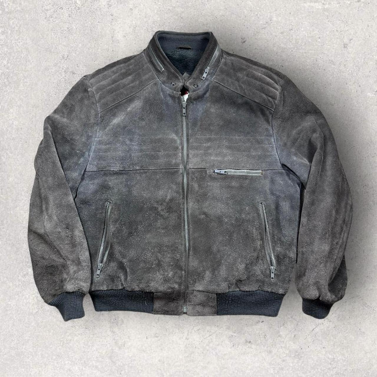 American Vintage Men's Grey Jacket | Depop