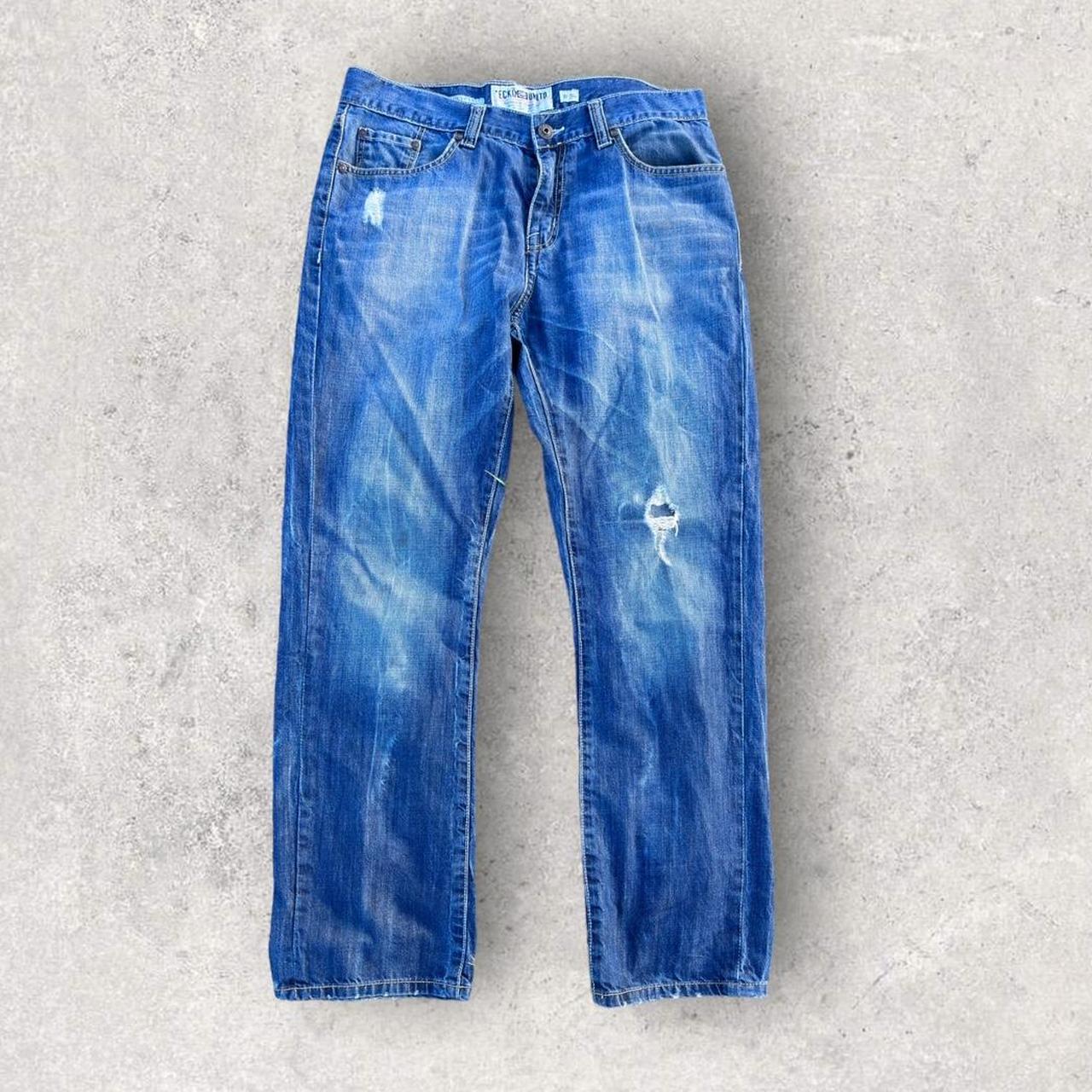 vintage y2k cyber ecko mall core jnco style baggy... - Depop