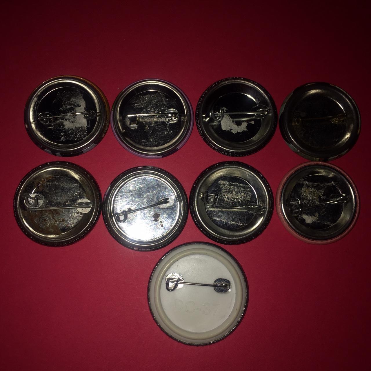 Assorted pins🕸 Some pins have rust or sticker... - Depop