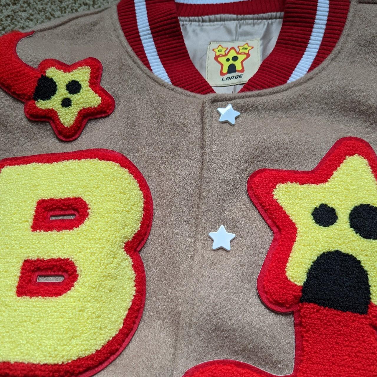 Men's Cream and Brown Jacket | Depop