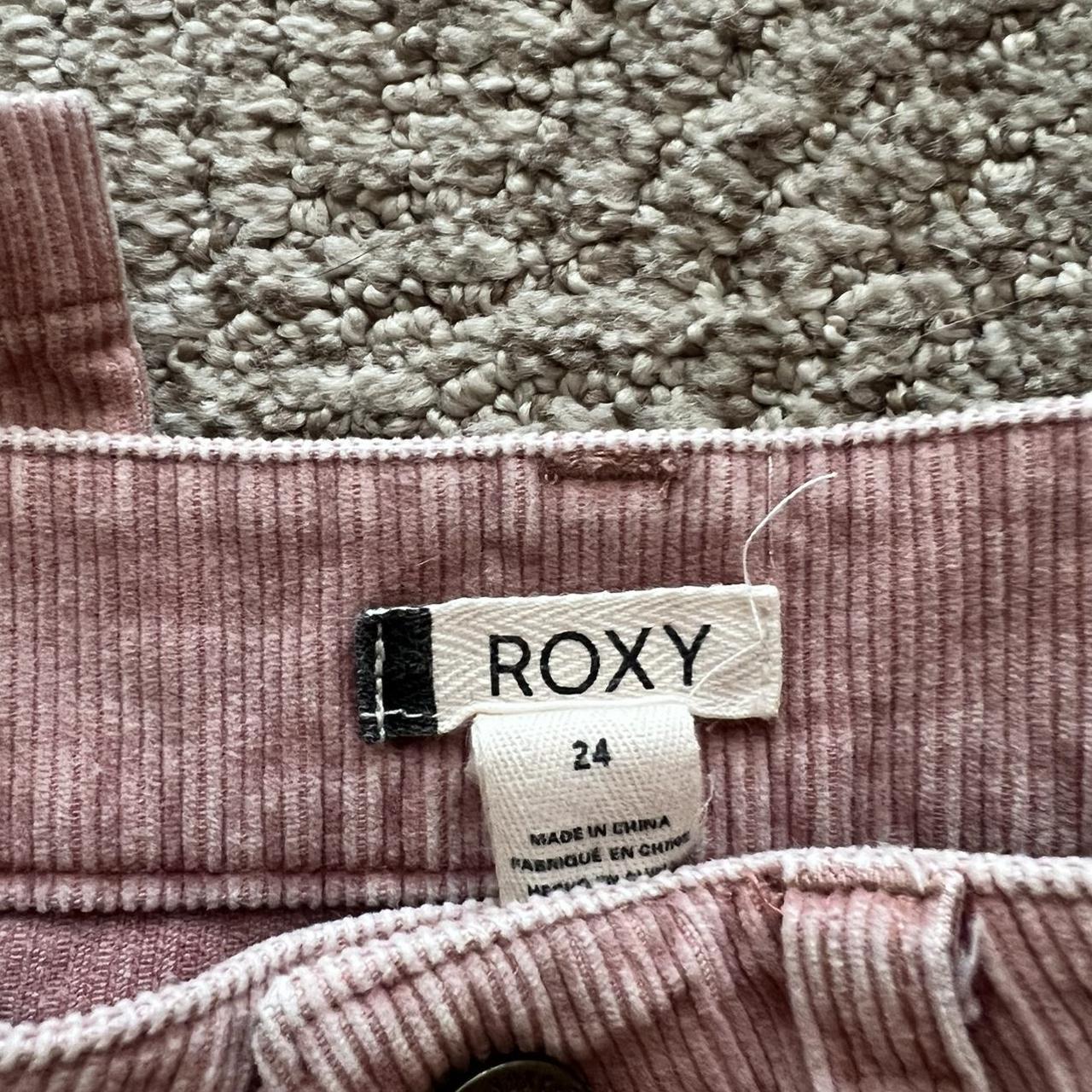 Roxy Women's Pink Jeans | Depop