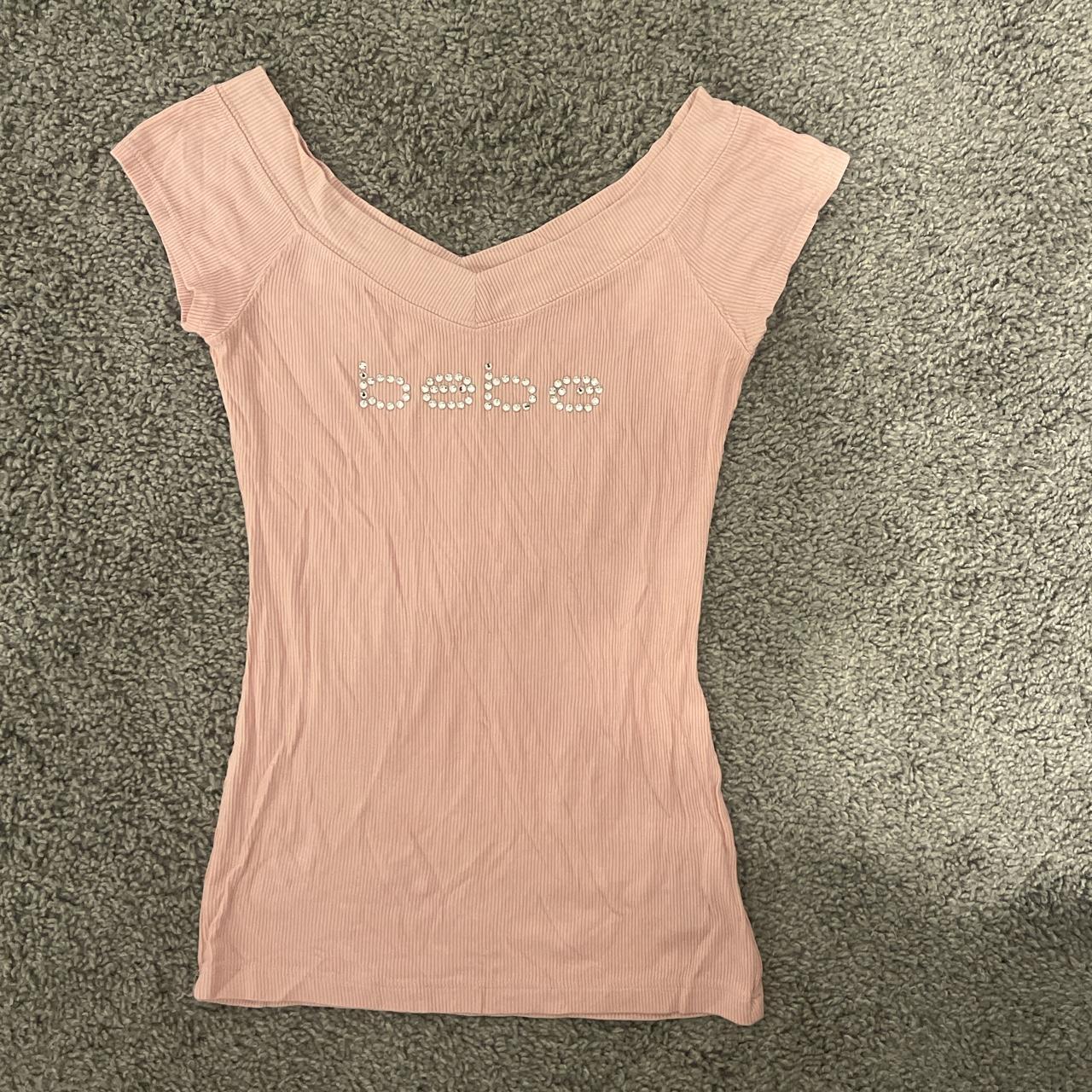 Bebe Women's Pink Blouse | Depop