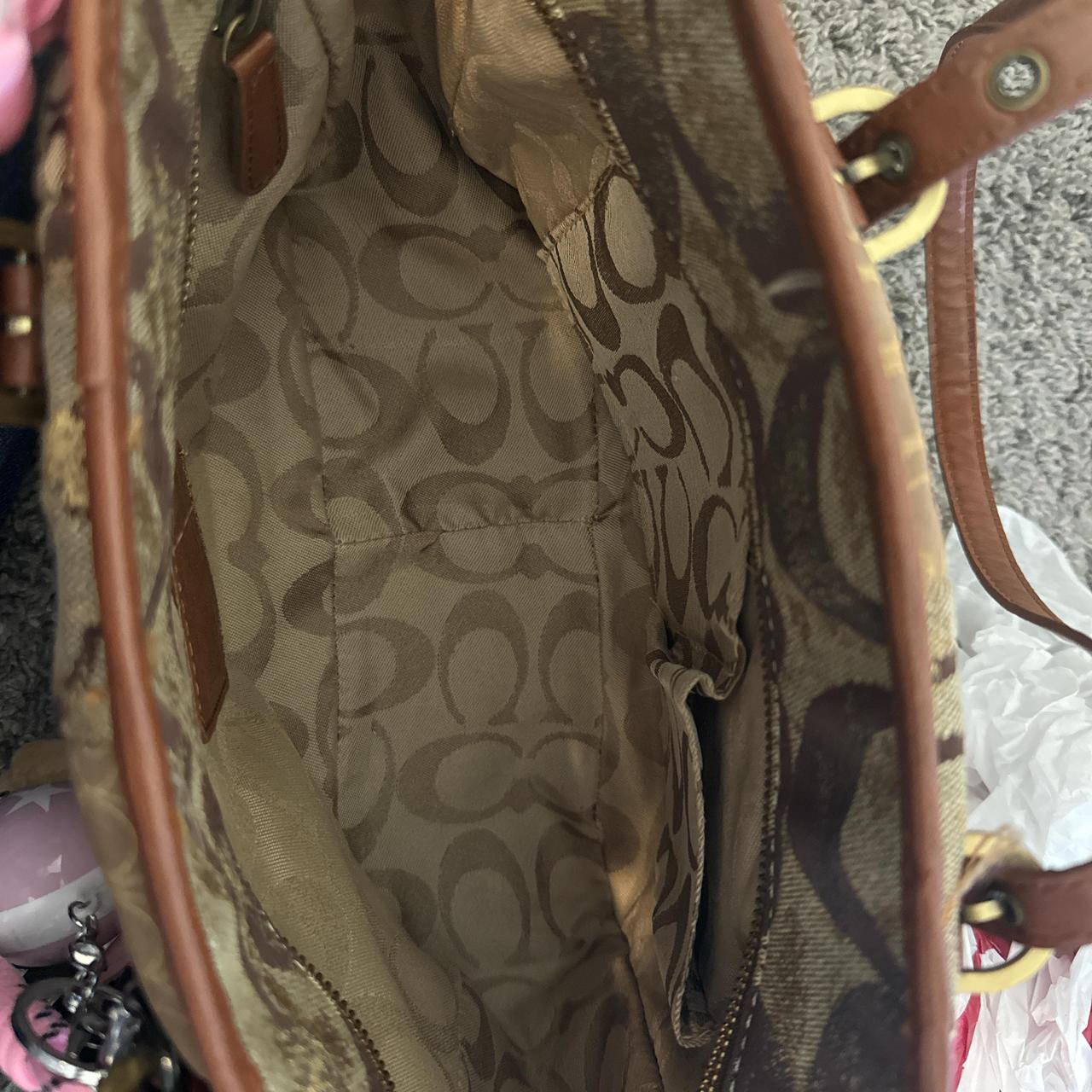 Vintage Y2K Coach pastel patchwork shoulder bag it’s... | Depop