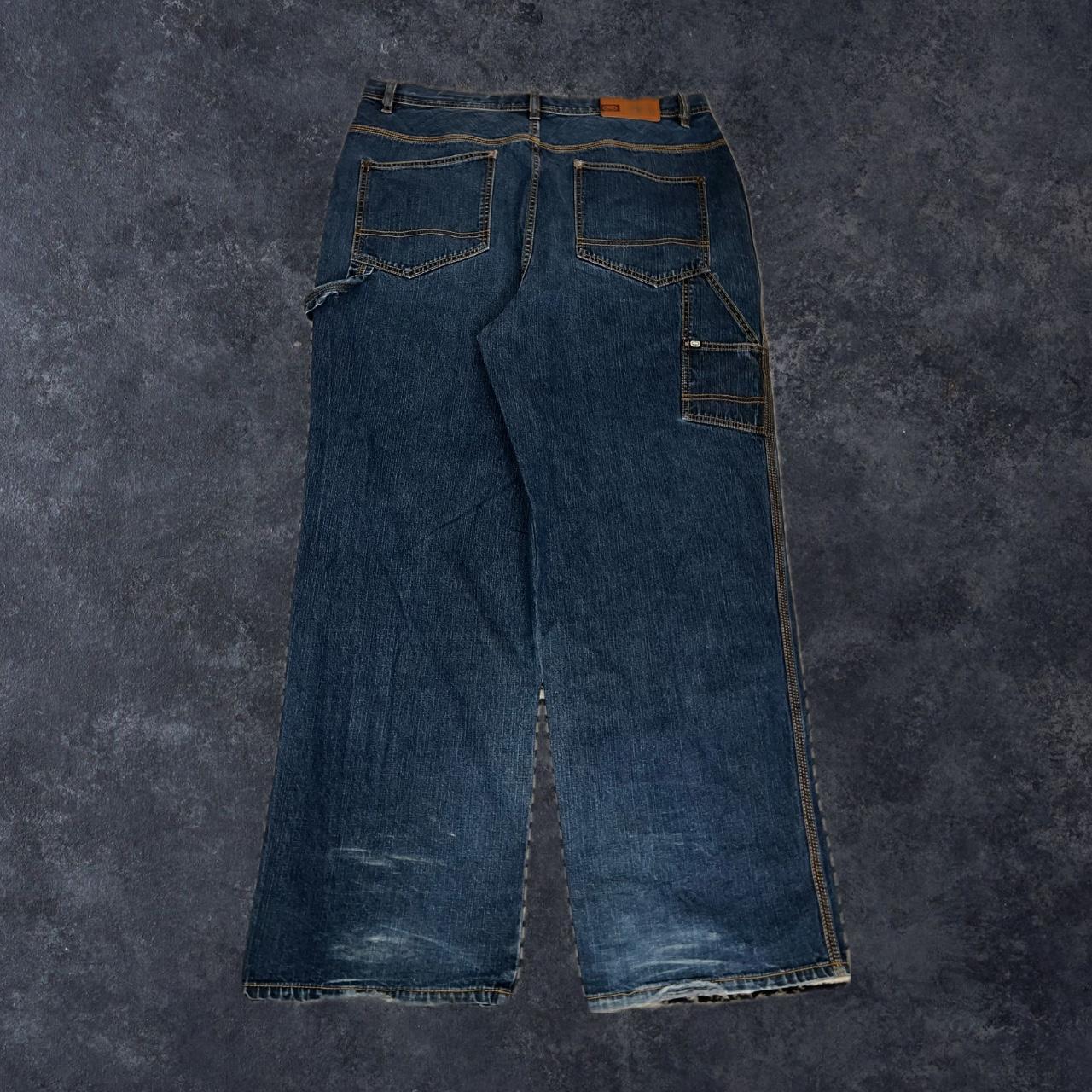 VINTAGE ECKO UNLTD BLUE CARPENTER JEANS WAIST—... - Depop