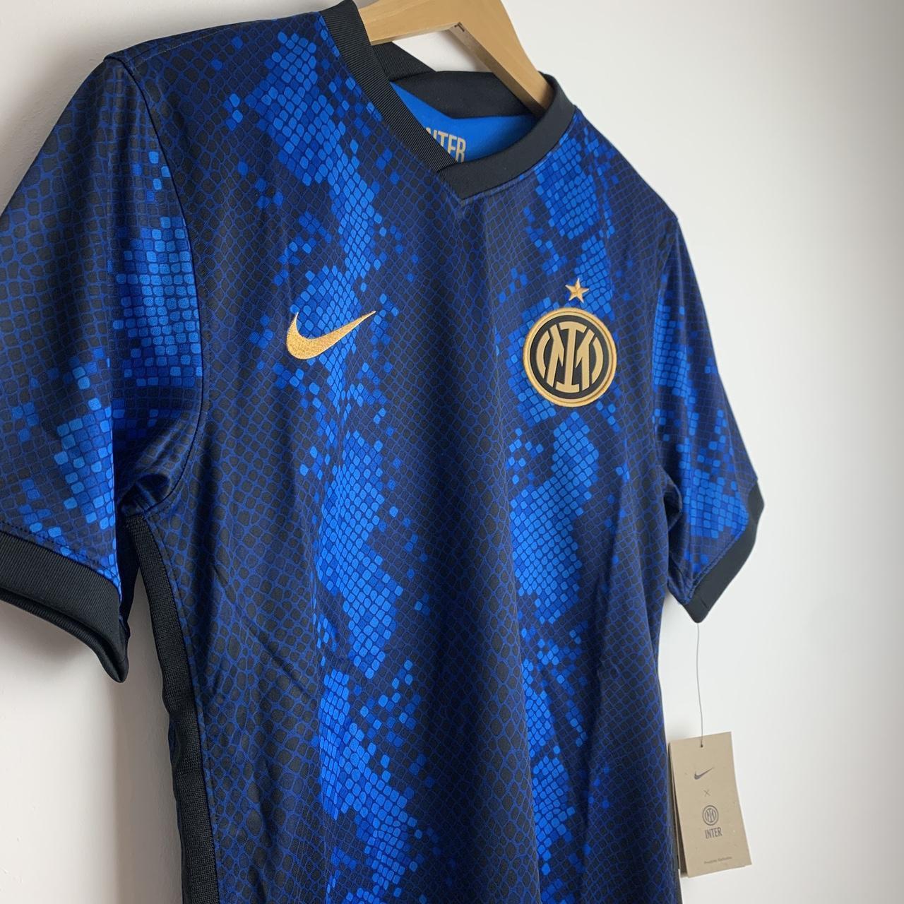 Inter Milan Football Shirt - 2021/22 Authentic Home... - Depop