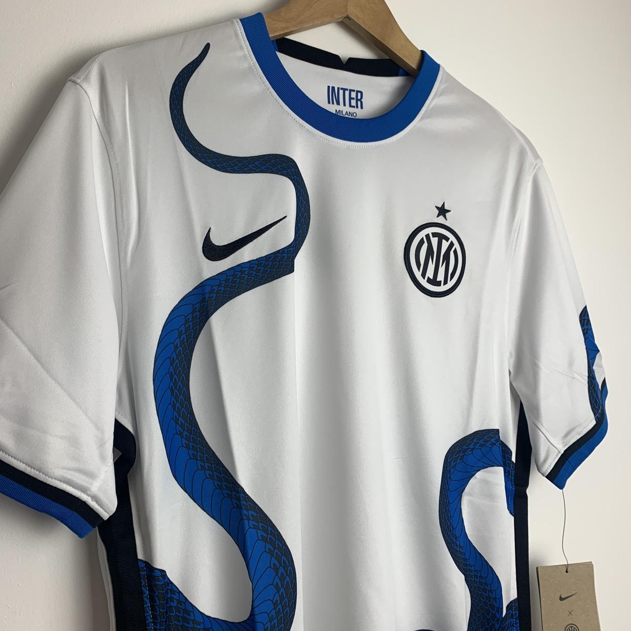 Inter Milan Football Shirt - 2021/22 Authentic Away... - Depop