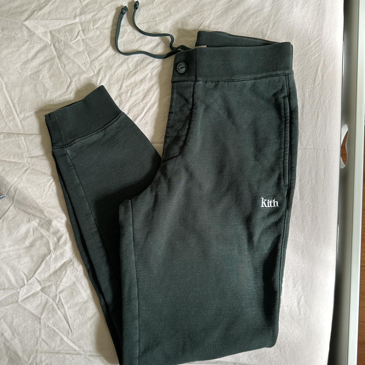 Kith Spring 2021 Hunter Green Joggers #kith... - Depop