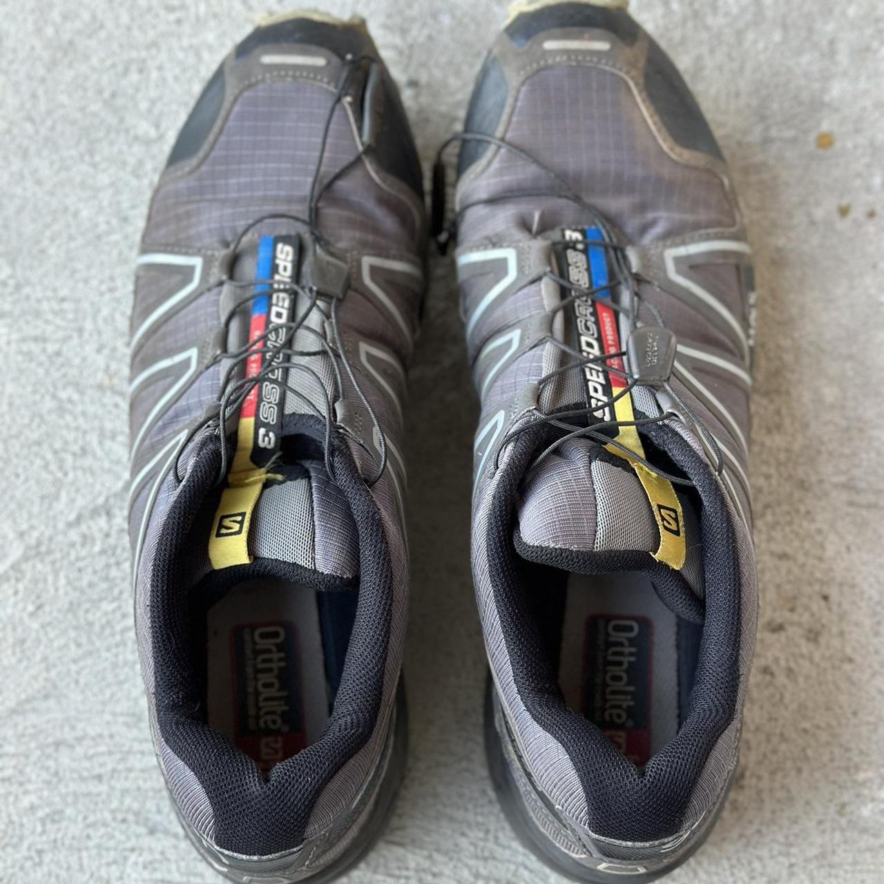 Salomon Men's Grey Trainers | Depop