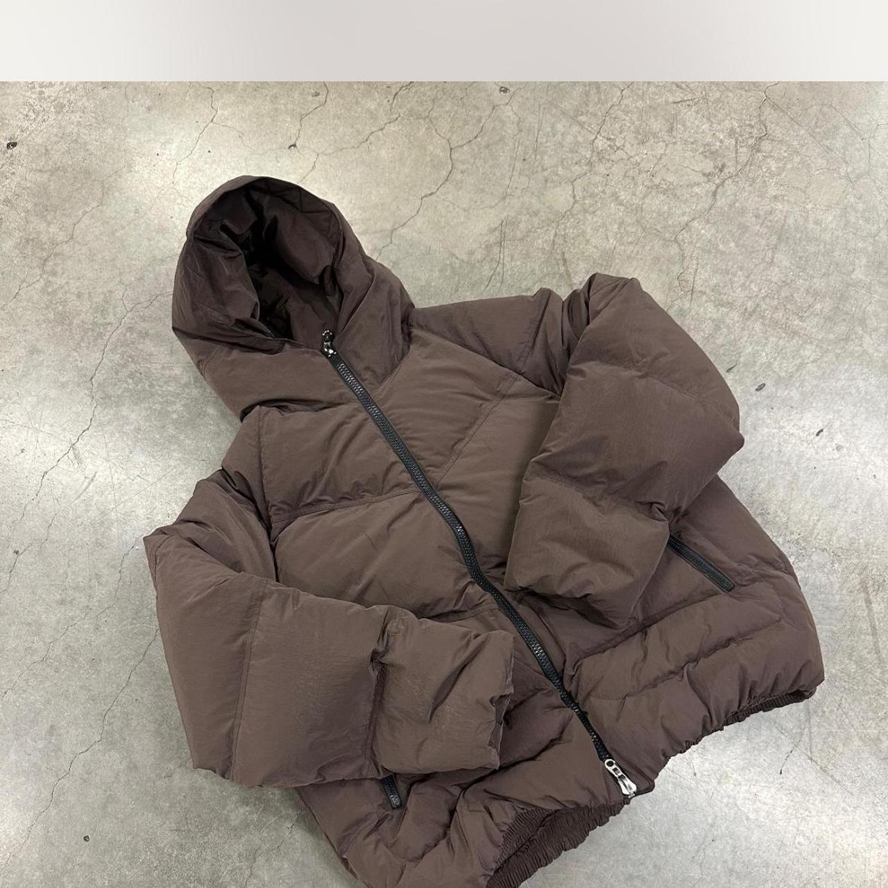 Cole Buxton Brown puffer jacket. Purchased from... - Depop