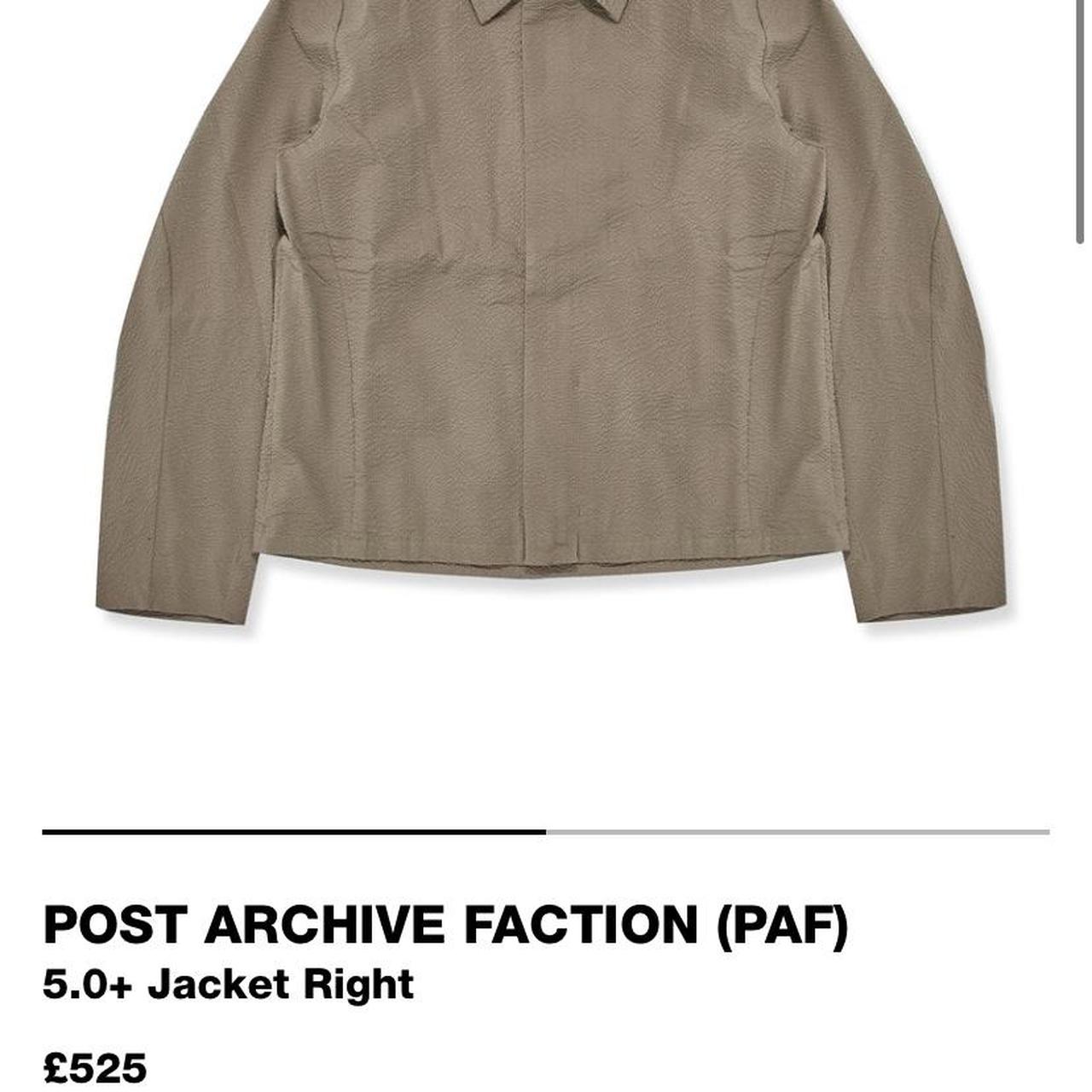 post archive faction 5.0+ jacket right. brand new,... - Depop