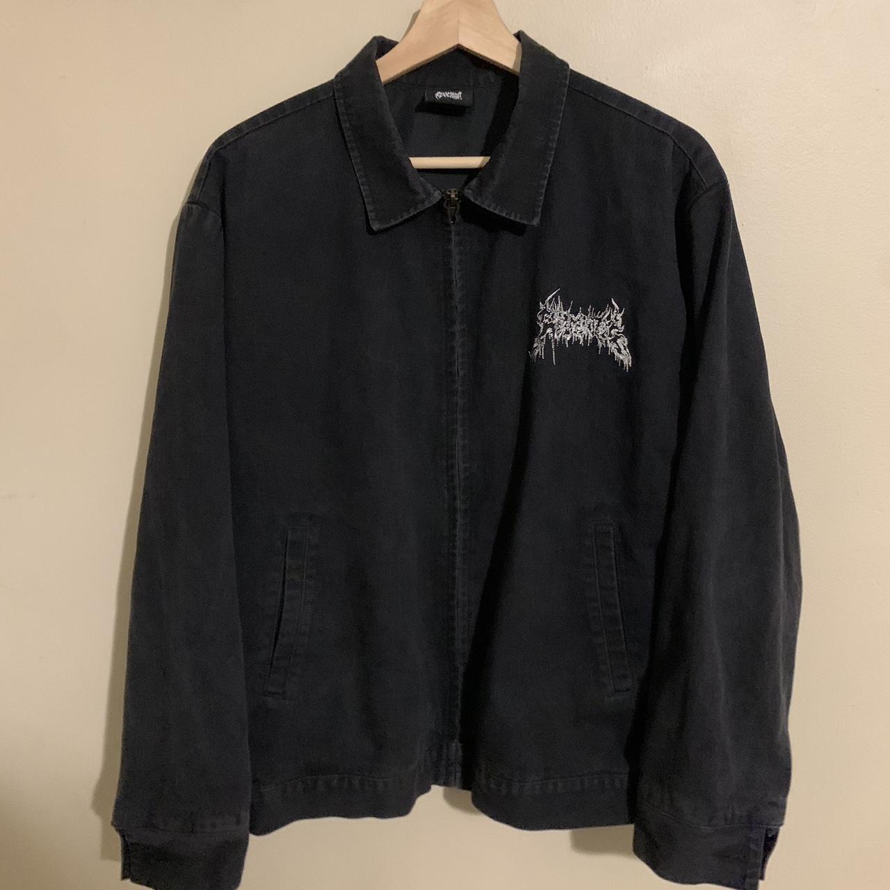 Revenge Members Only Skull Work Jacket Very rare... - Depop