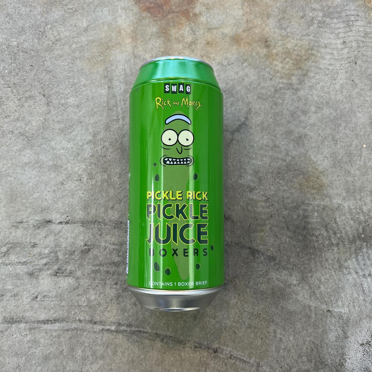 Pickle Rick Rick and Morty pickle juice boxer briefs... | Depop