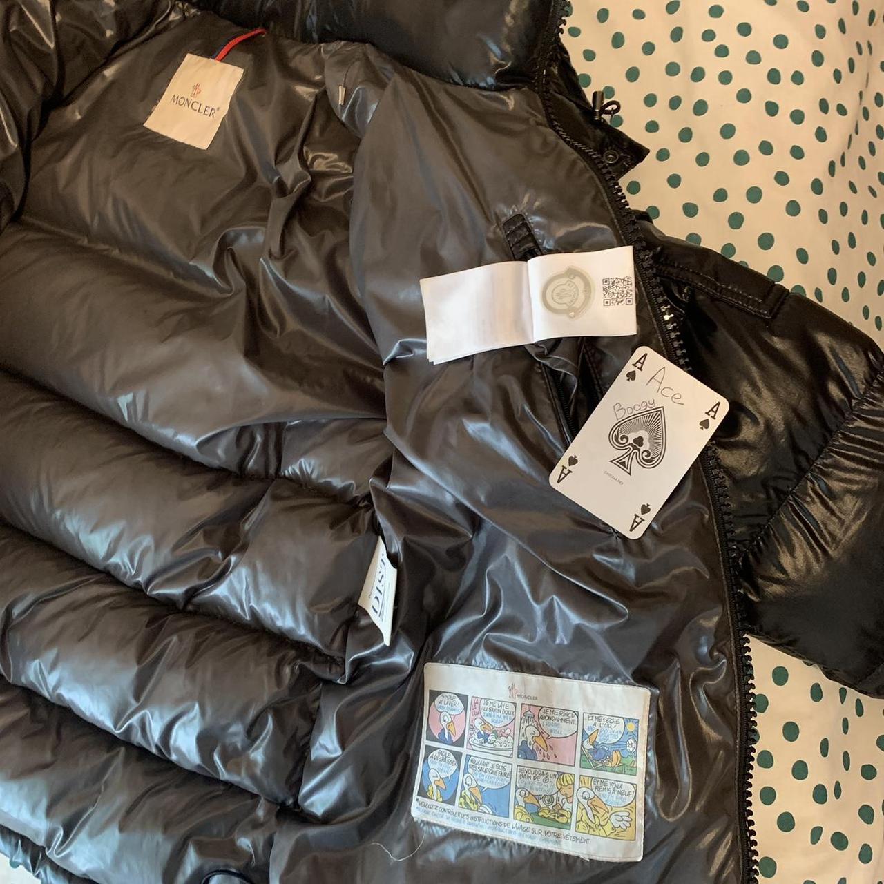 Moncler Maya Jacket - Size: 4 - Colour: Black -... - Depop