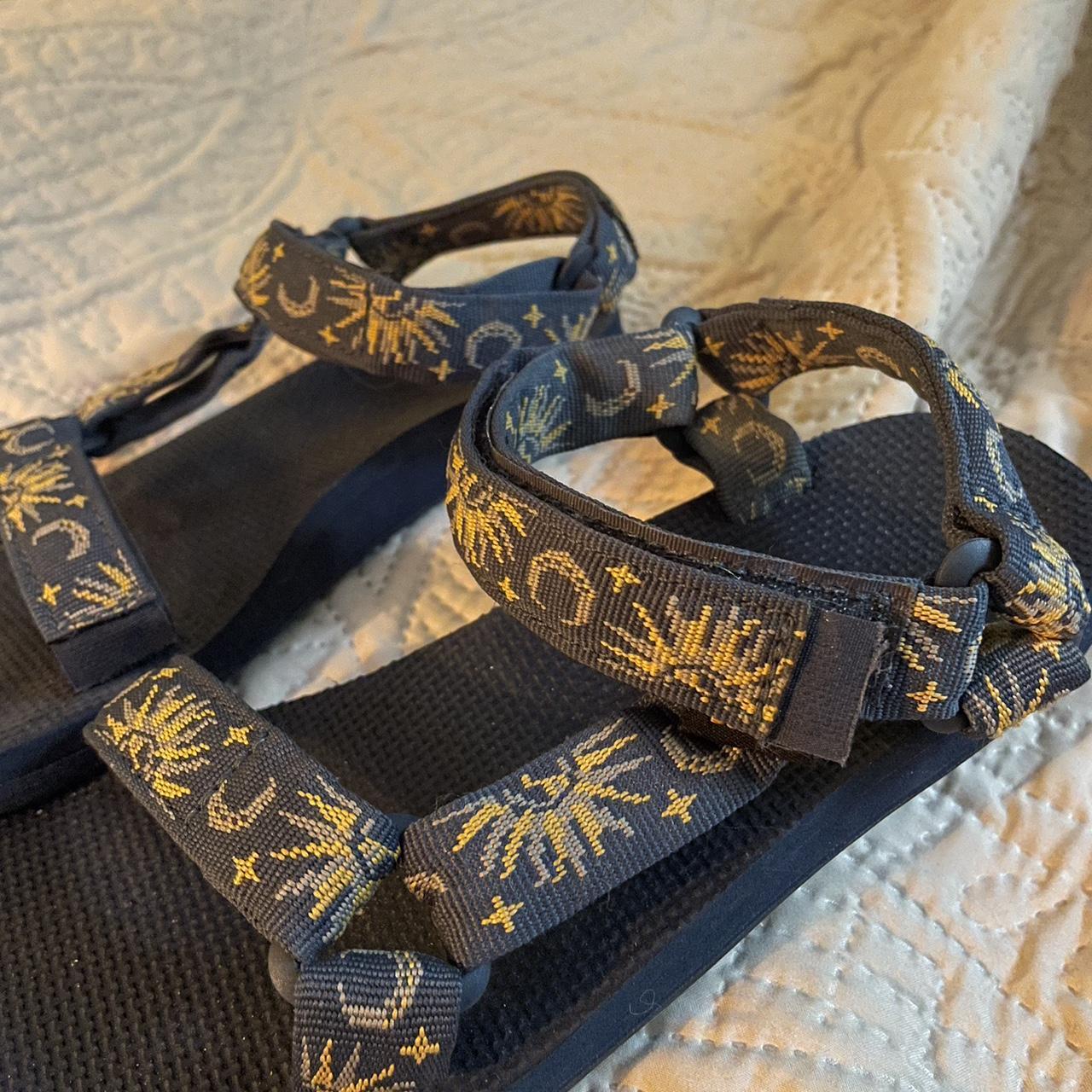 tw a celestial sandals- lightly used but still have... - Depop