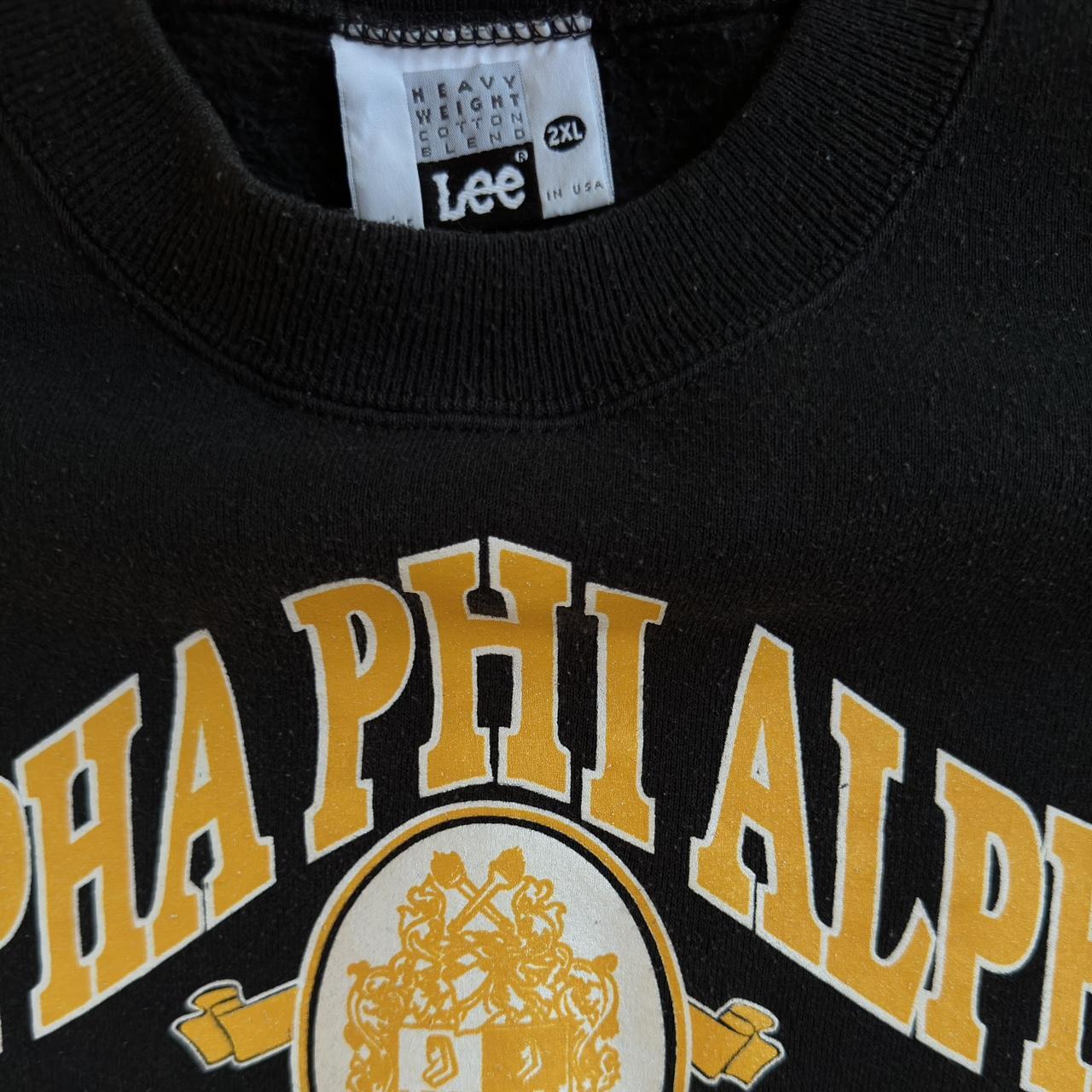 🎓Vintage Alpha Phi Alpha 📚90s 🎓By Lee 📌Size... - Depop