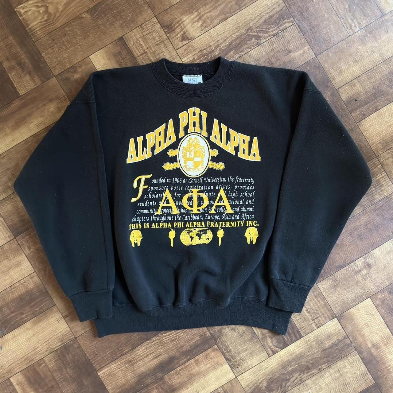 🎓Vintage Alpha Phi Alpha 📚90s 🎓By Lee 📌Size... - Depop