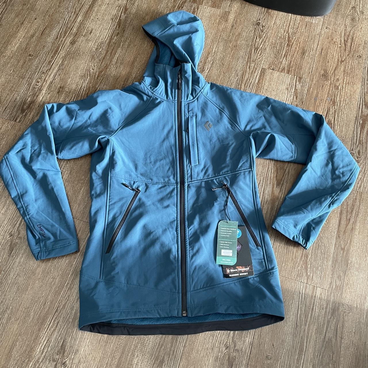 Black Diamond Element Hoody Soft shell Jacket. New... - Depop