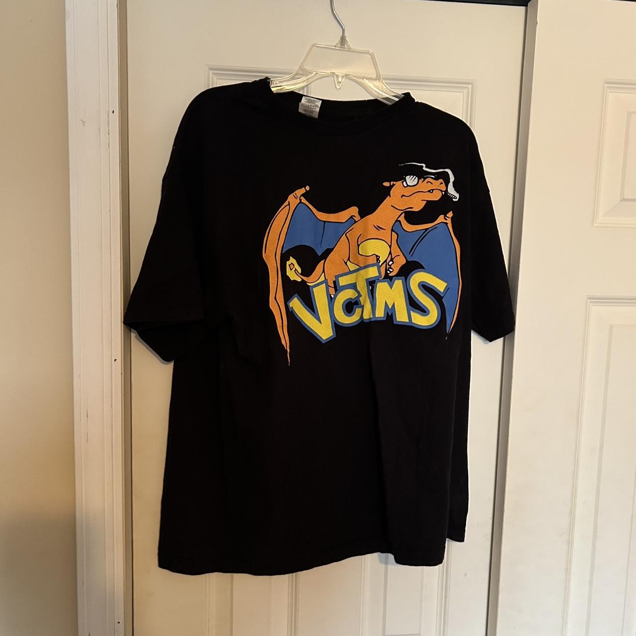VCTMS Pokémon shirt heavily worn metalcore... | Depop