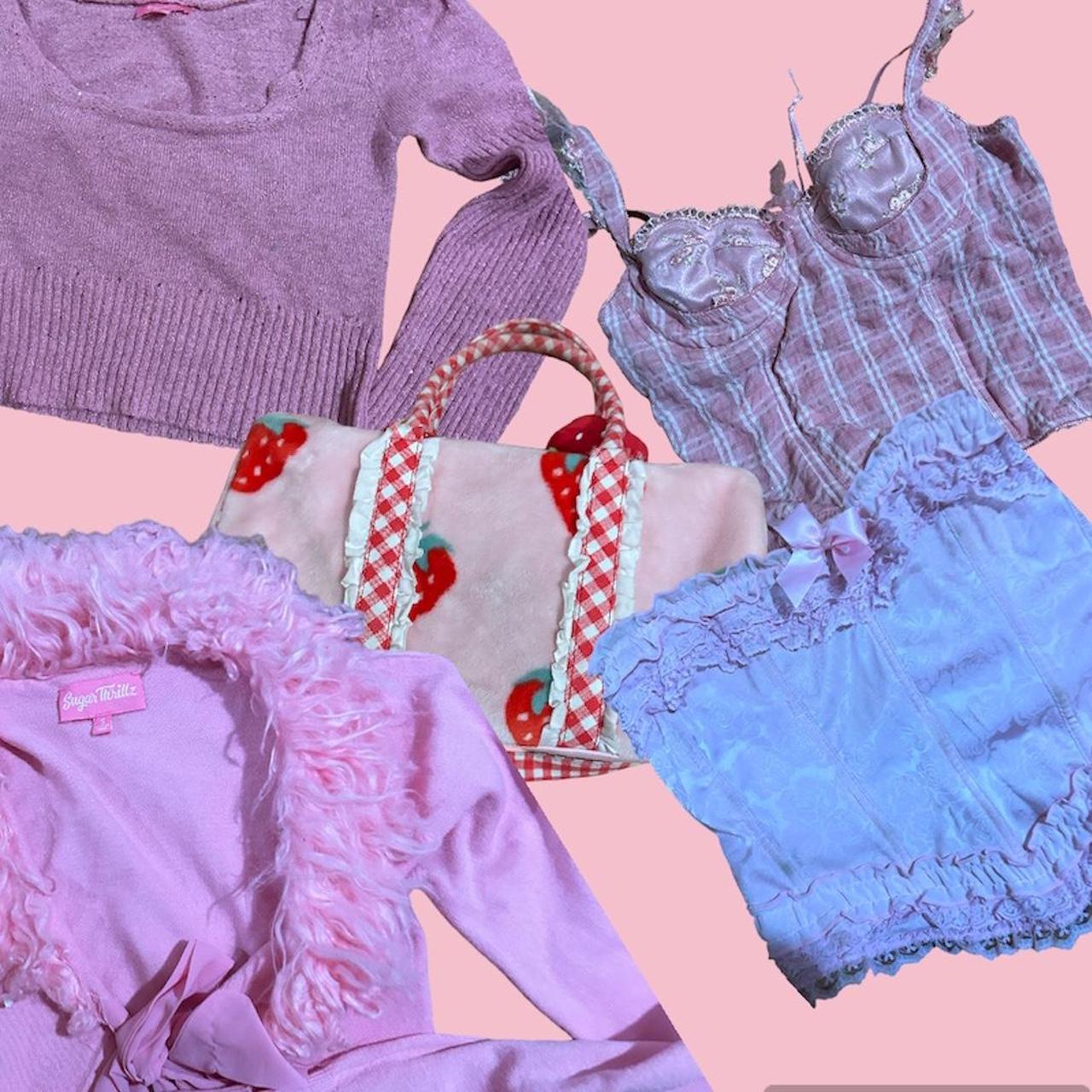 Dolls Kill Sugar Thrillz Bundle Strawberry Depop