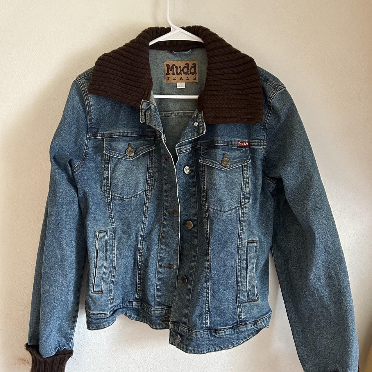 Vintage Mudd Jean Jacket. Super unique and in great... - Depop