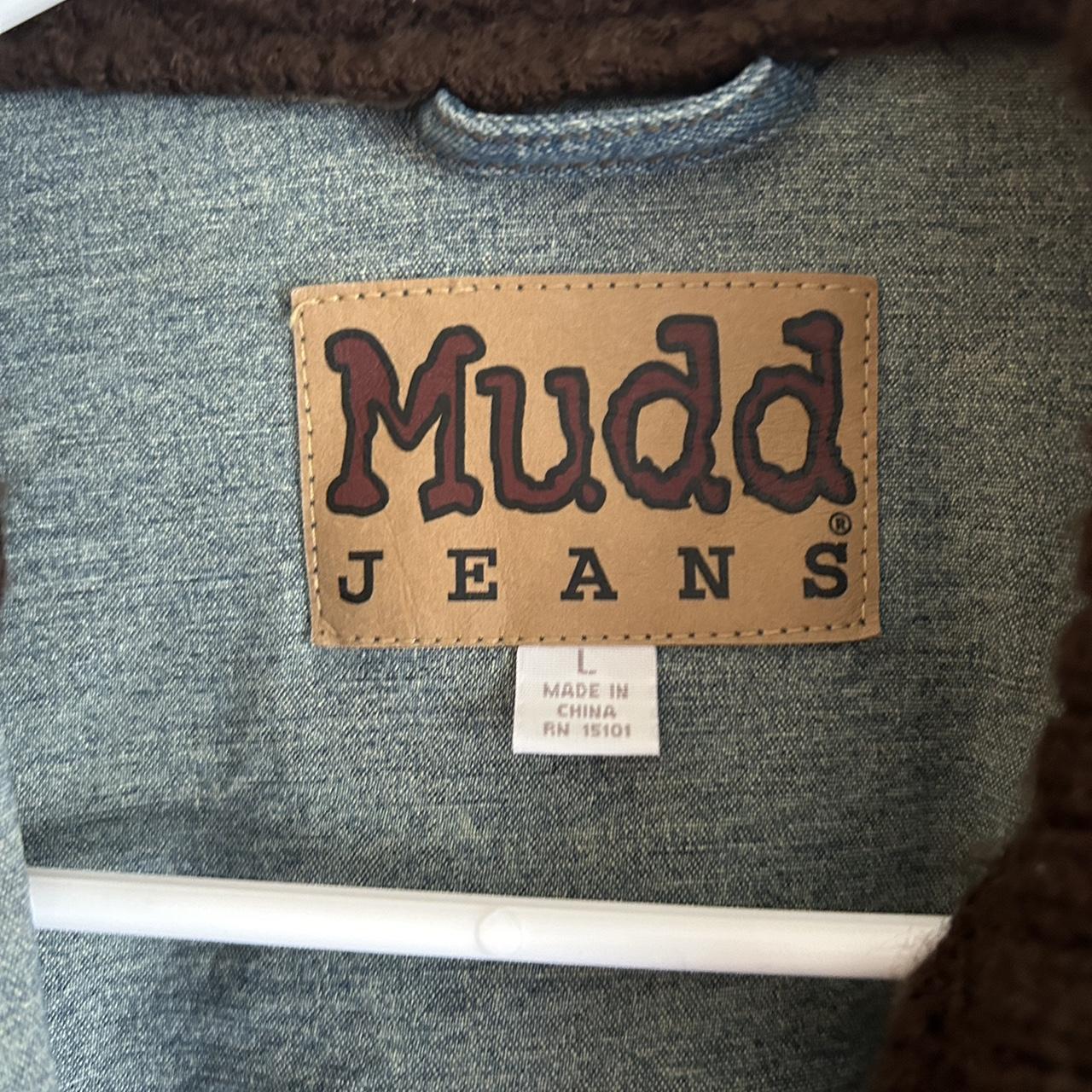 Vintage Mudd Jean Jacket. Super unique and in great... - Depop