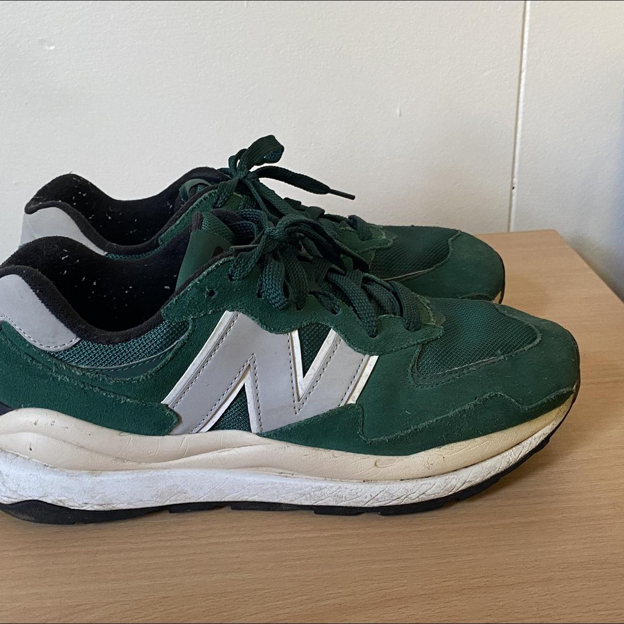 Green New Balance 57/40 Sneakers Not worn much,... - Depop