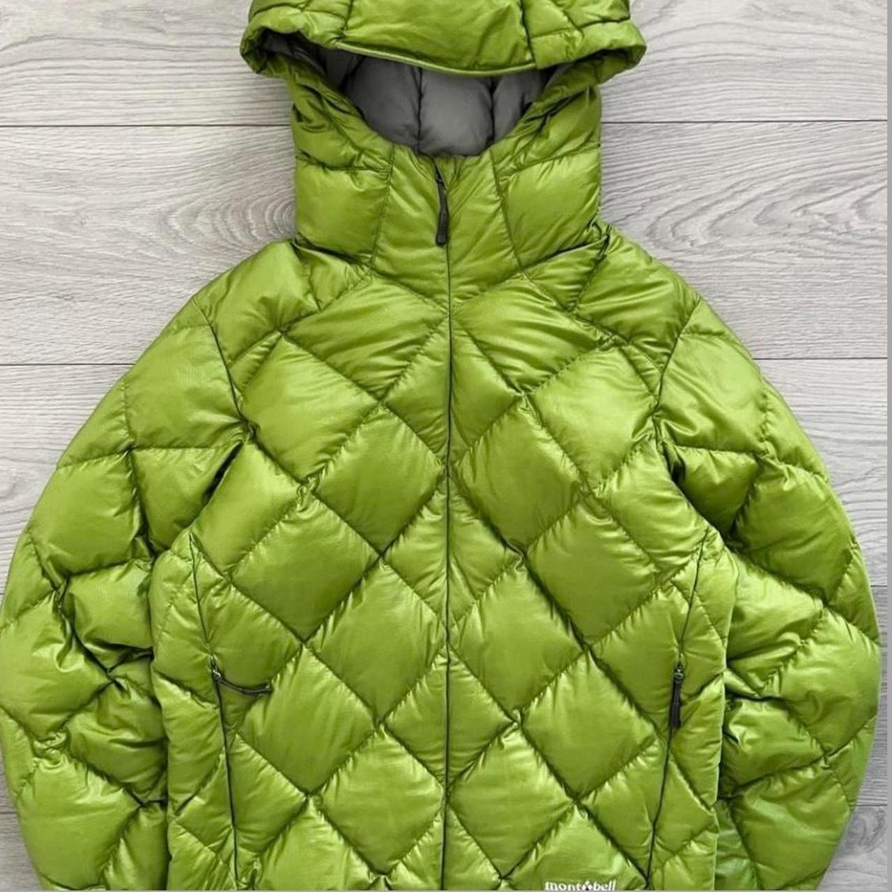 Montbell Diamond Stitch Puffer Green Japan size... - Depop