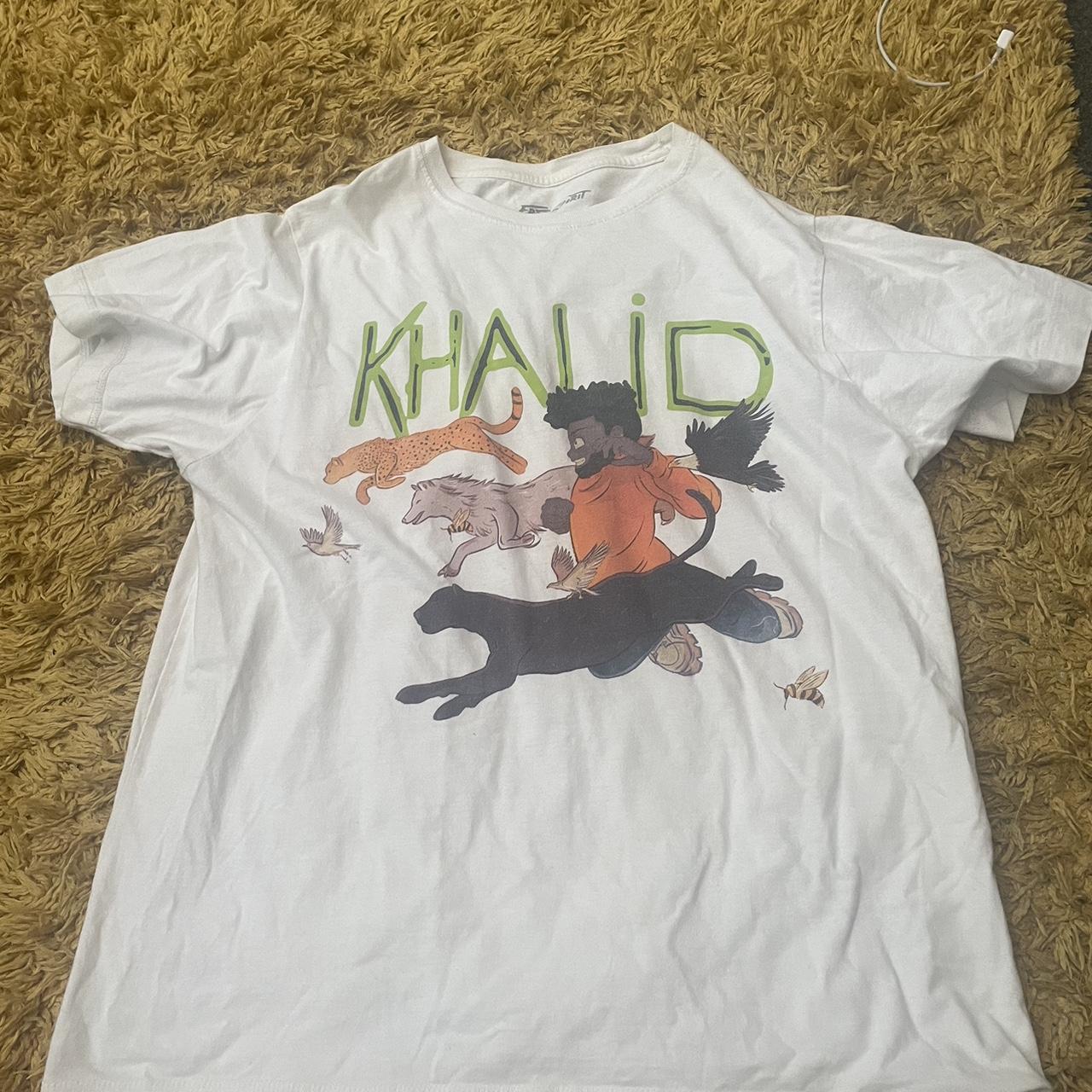 Khalid 2019 tour tshirt - Depop