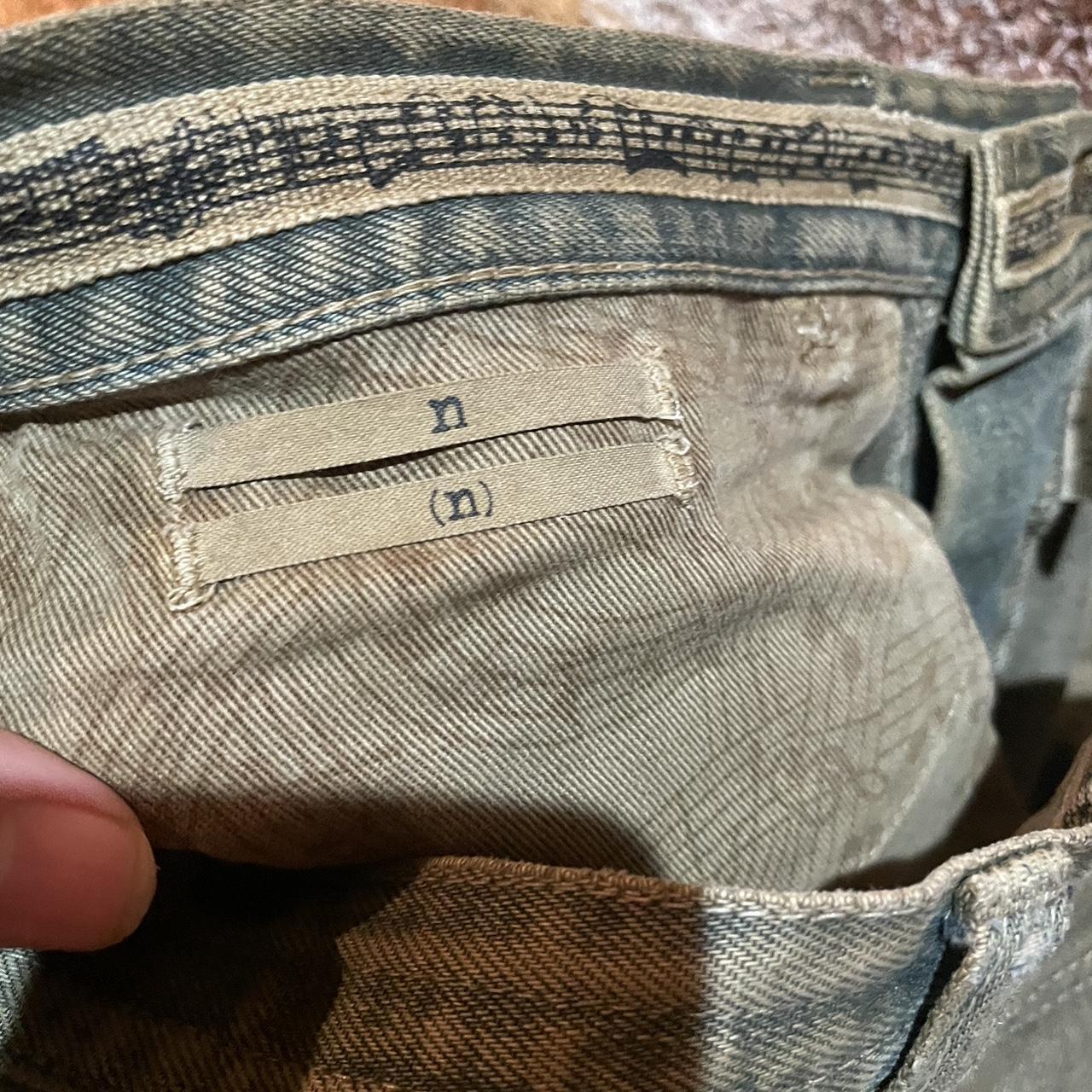 SS07 Number Nine Distressed Jeans Size 29-30 Size 2... - Depop