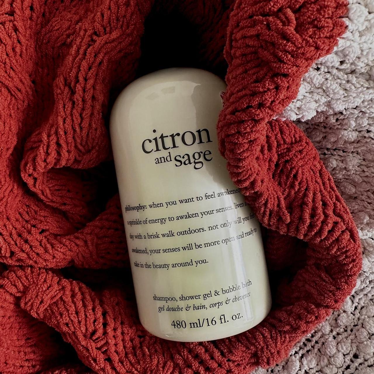 Philosophy Citron & Sage Shampoo •broken cap! a... - Depop