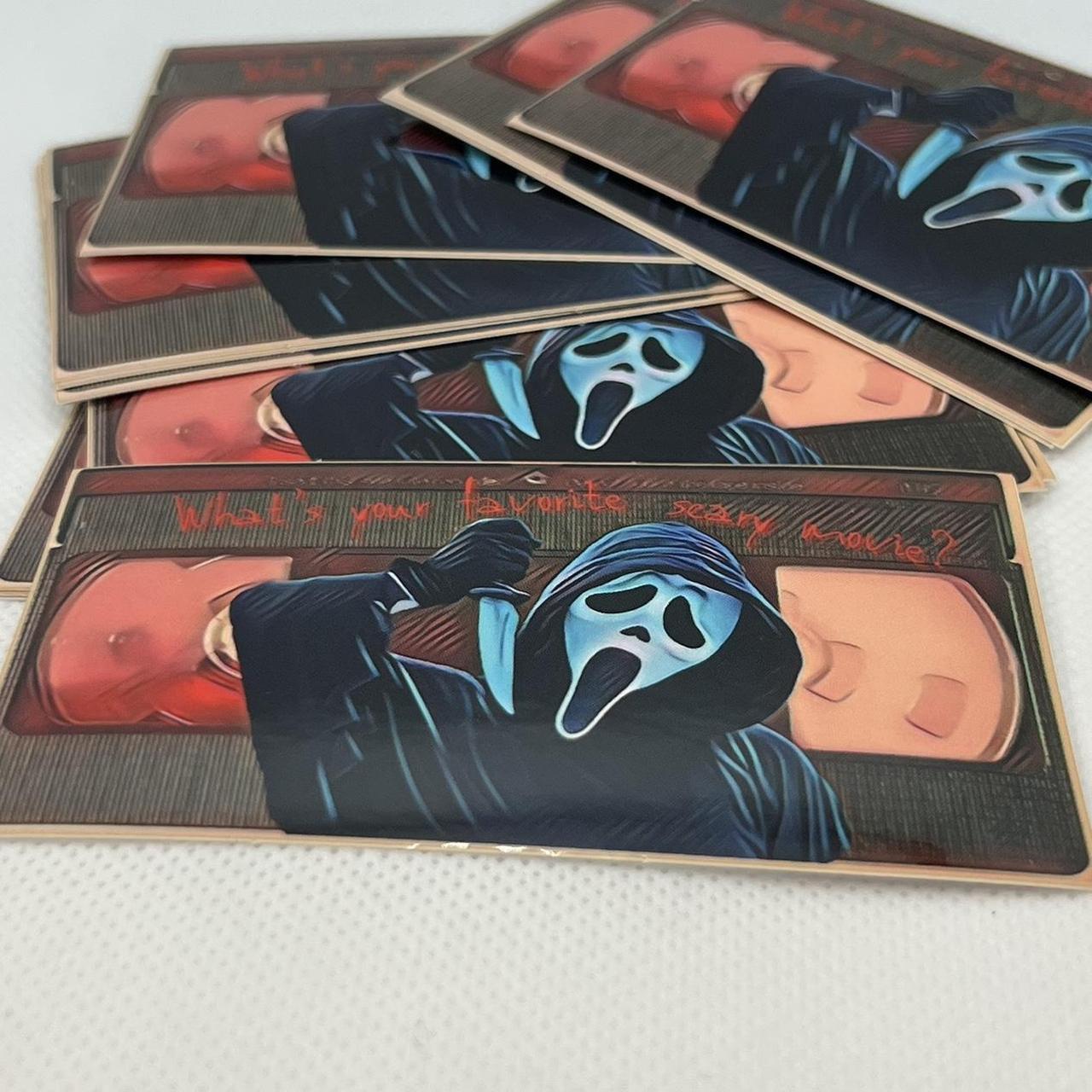 Ghostface sticker About 3.5 inches wide. Price... - Depop