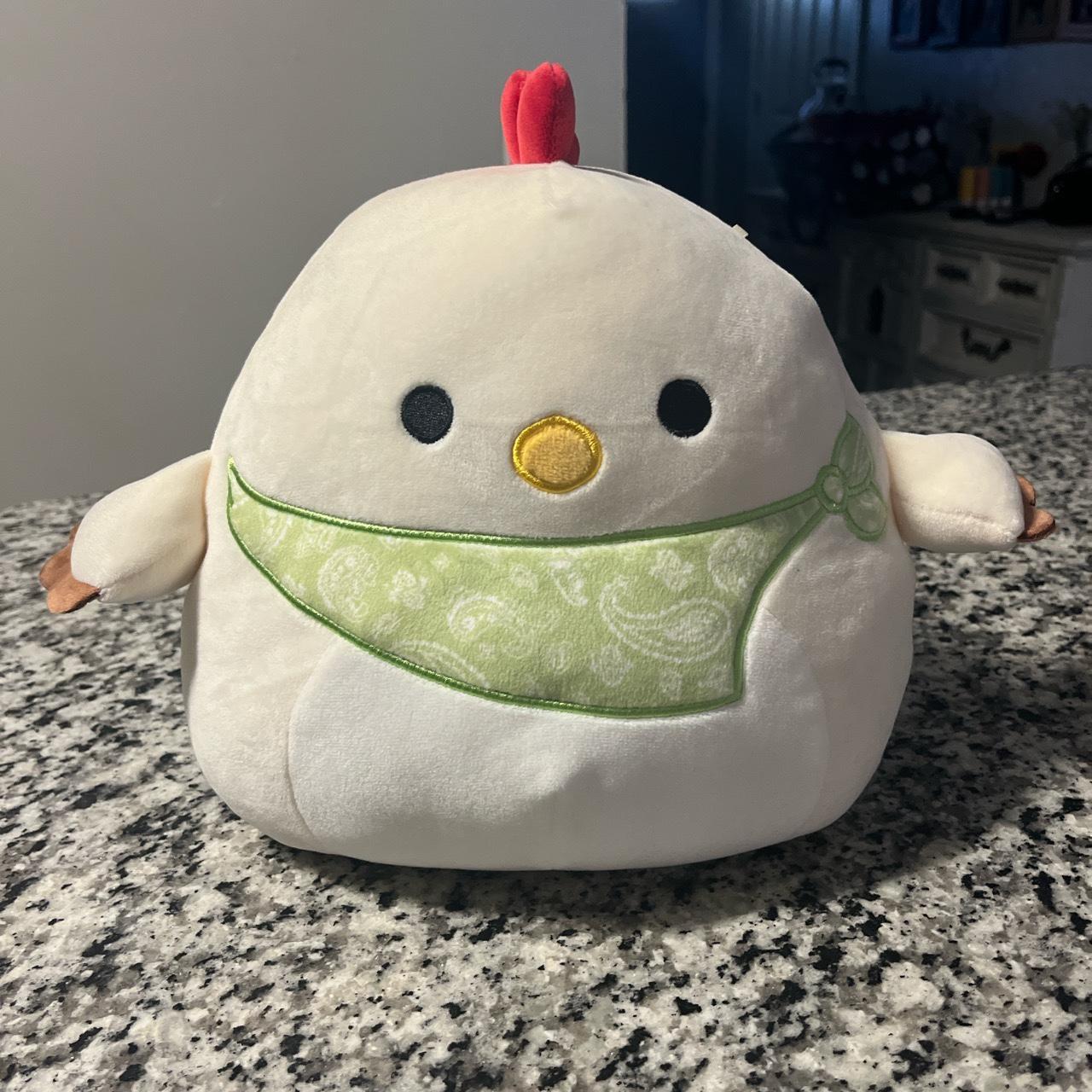 adorable chicken squishmallow in great condition no... - Depop