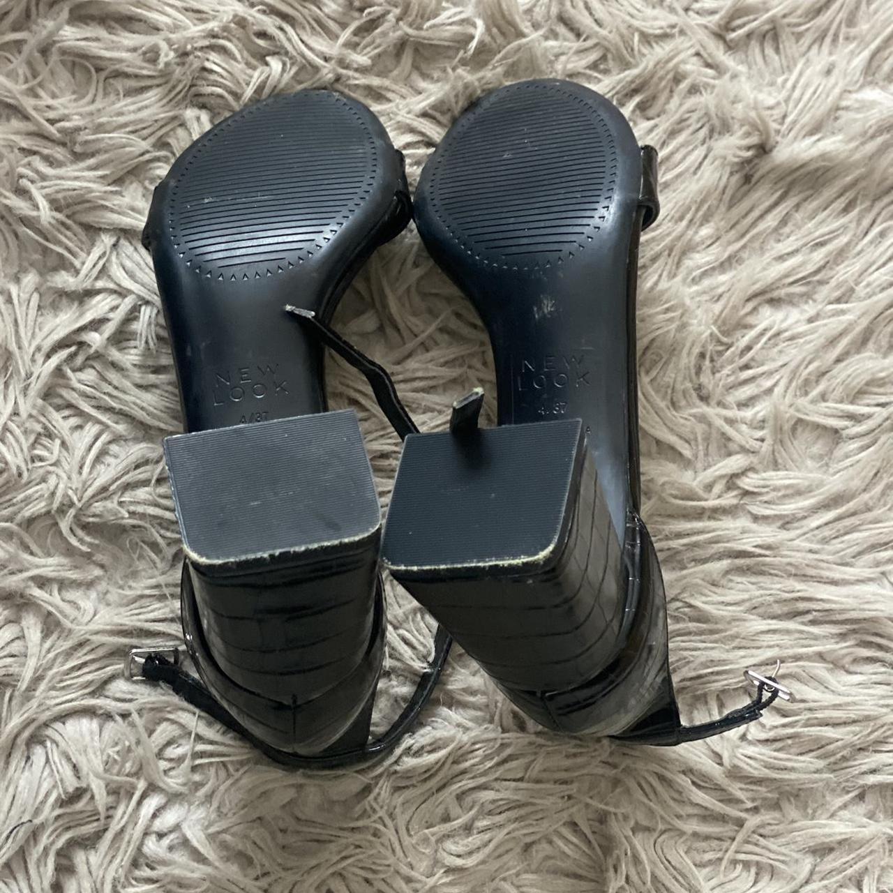 Black Heels. U.K. 4. Pretty Little Thing. #.... - Depop