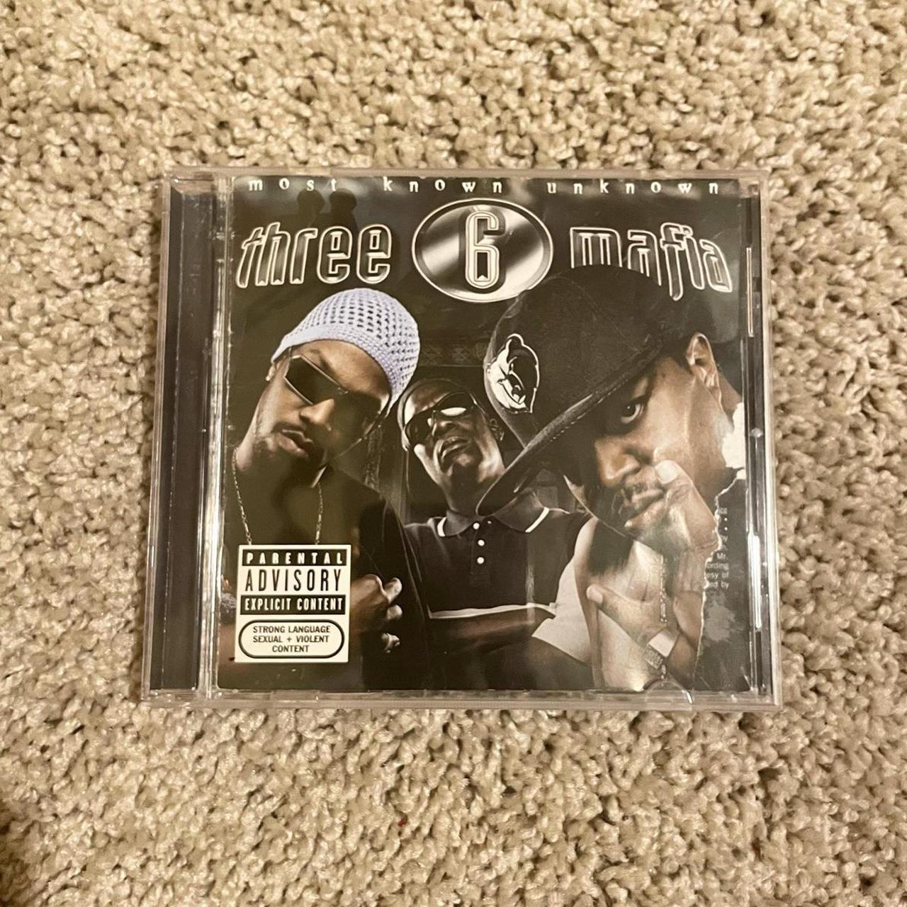 💿💿💿💿💿💿💿💿💿💿💿💿💿💿 Three Six Mafia “Most Known Unknown”... - Depop