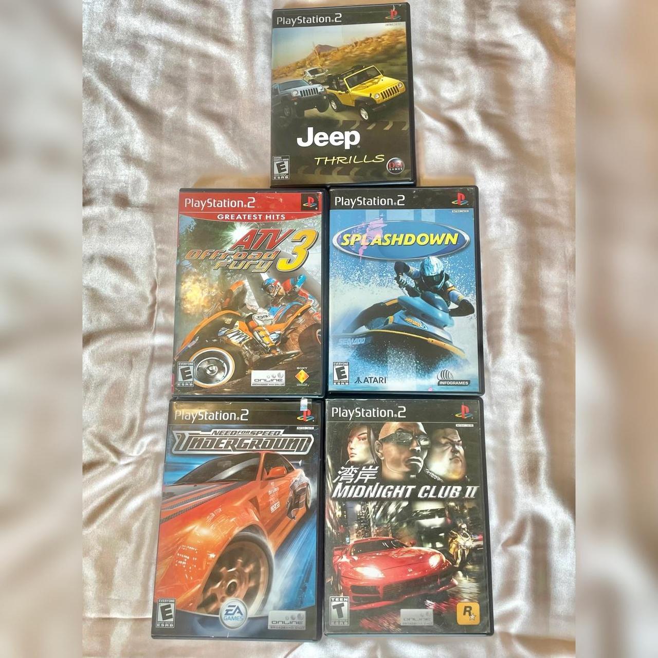 🎮🚘🎮🚘🎮🚘🎮🚘🎮🚘🎮 5 PS2 Racing Games Bundle... - Depop