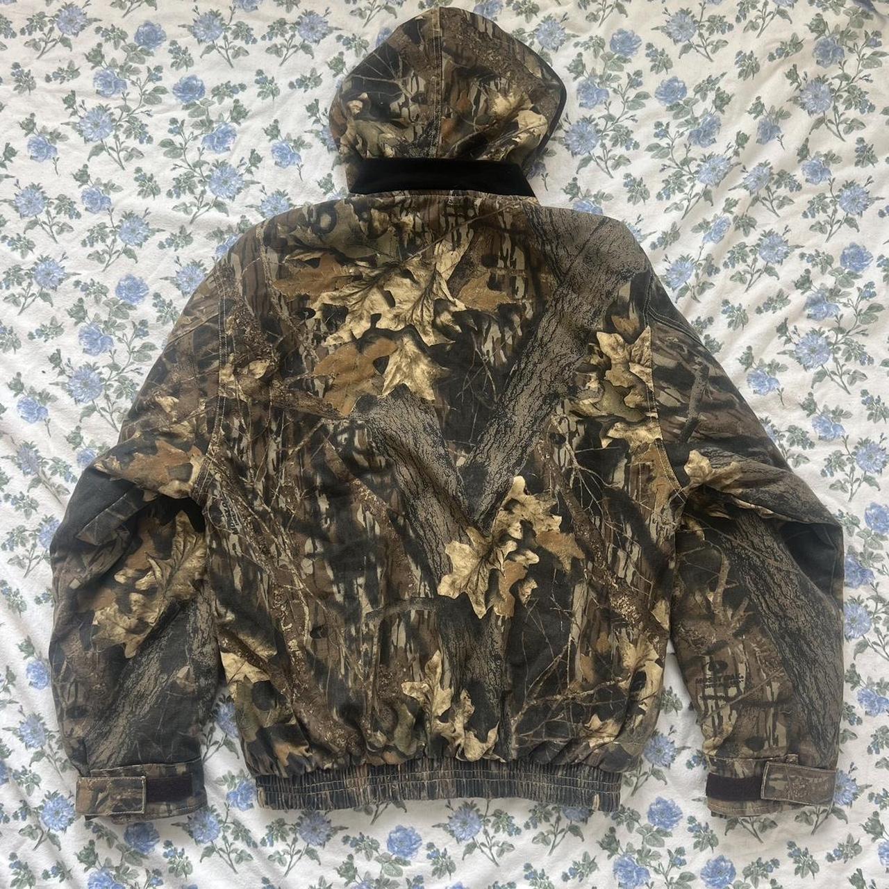 vintage remington real tree camouflage jacket with... - Depop
