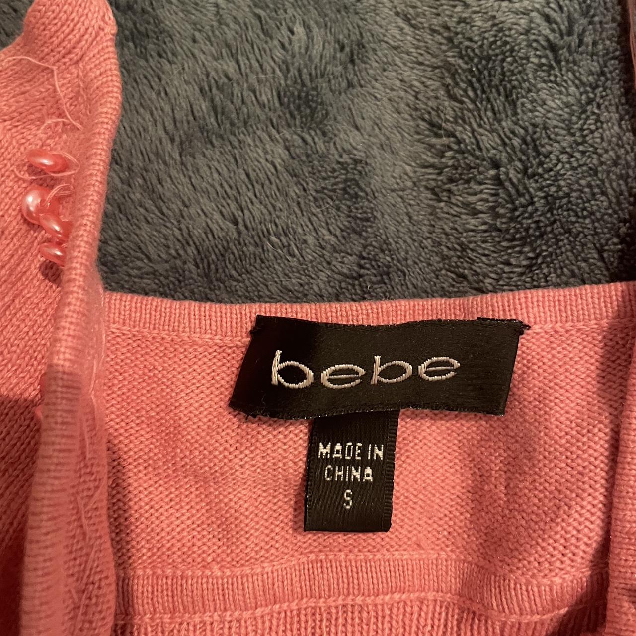 Bebe pink tank top, size small #bebe - Depop