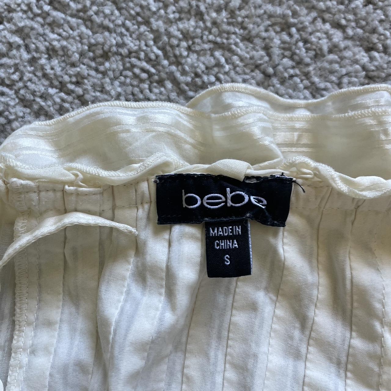 Bebe blouse, perfect condition. Fits a small / medium - Depop