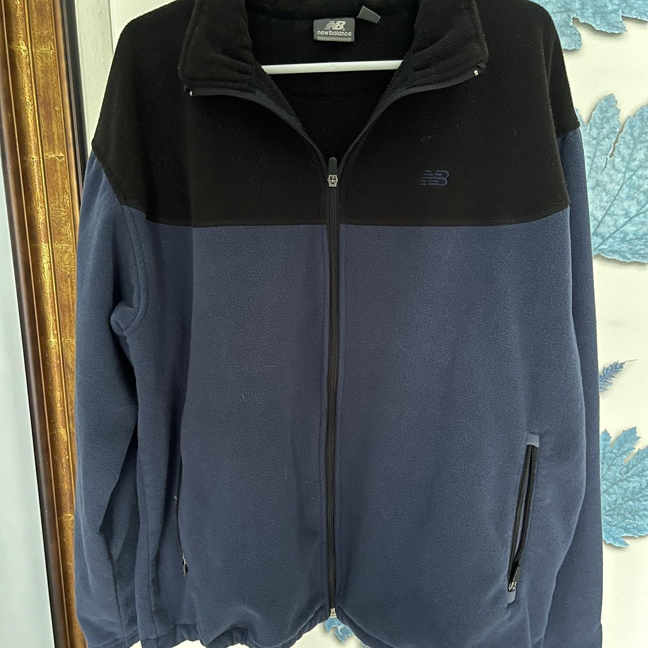 New Balance Zip up Sweater Amazing material and... - Depop