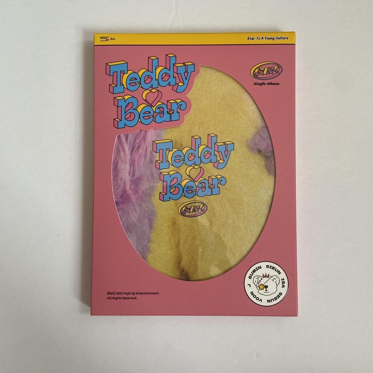 Stayc Teddy Bear album - NO PHOTOCARDS comes with... - Depop